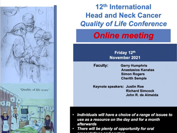 BAHNO - 12th International Head and Neck Cancer Quality of Life ...