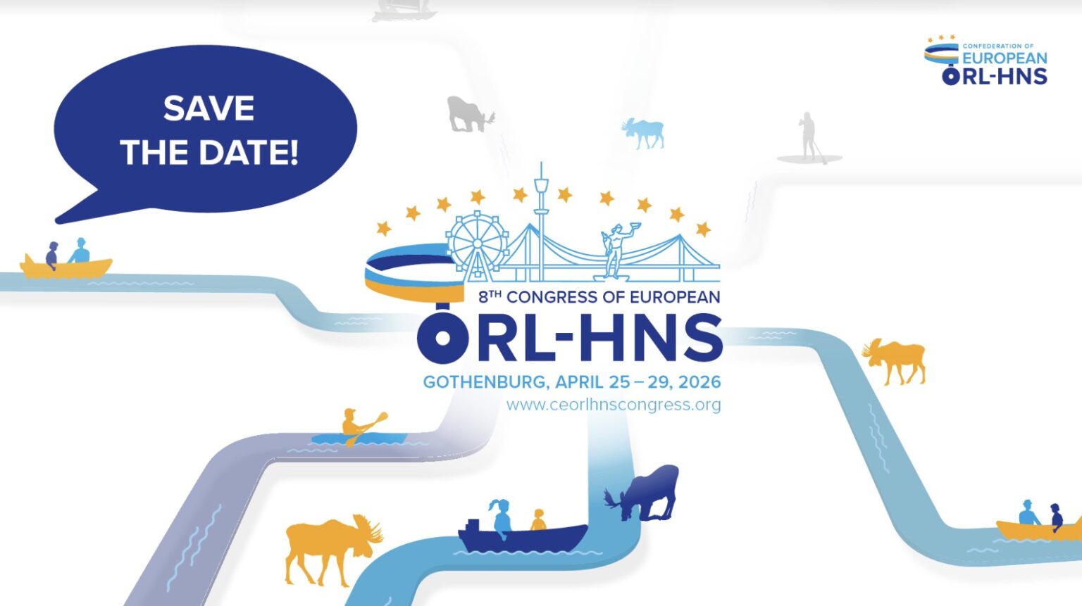 8th Congress of European ORL-HNS, Gothenburg, Sweden April 2026 - The ...
