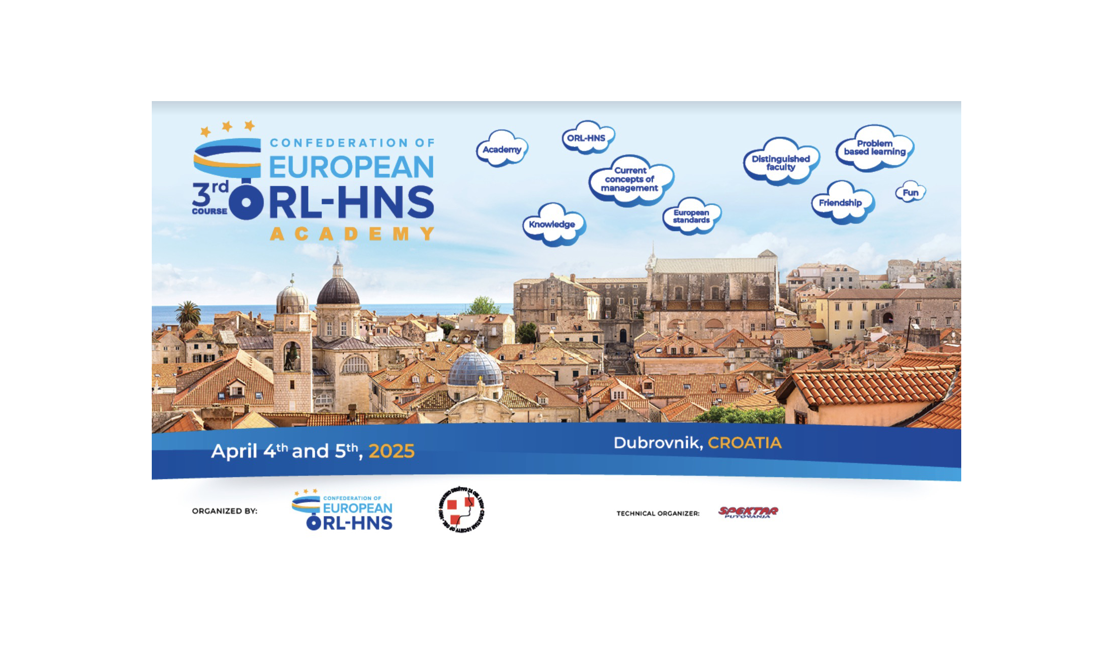 3rd Course Confederation of European ORL-HNS Academy, Dubrovnik ...